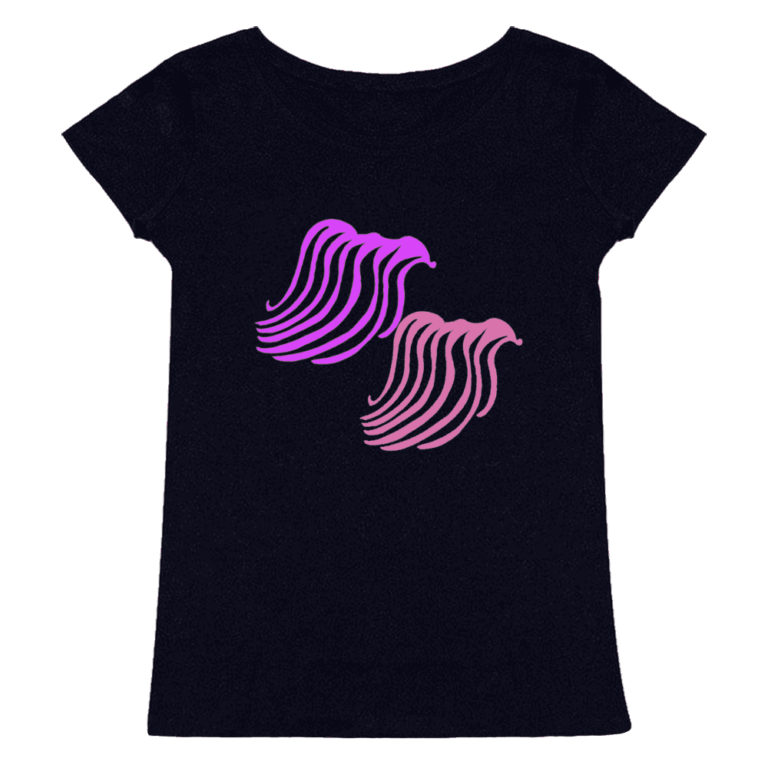 T-shirt Oiseau Lyre - Noir n'est pas Noir